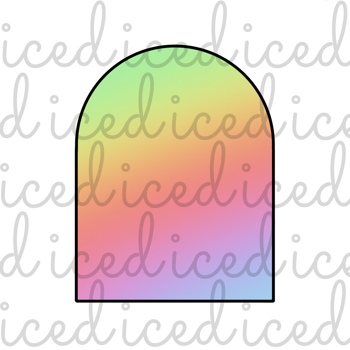 Short Arch Cutter – Iced