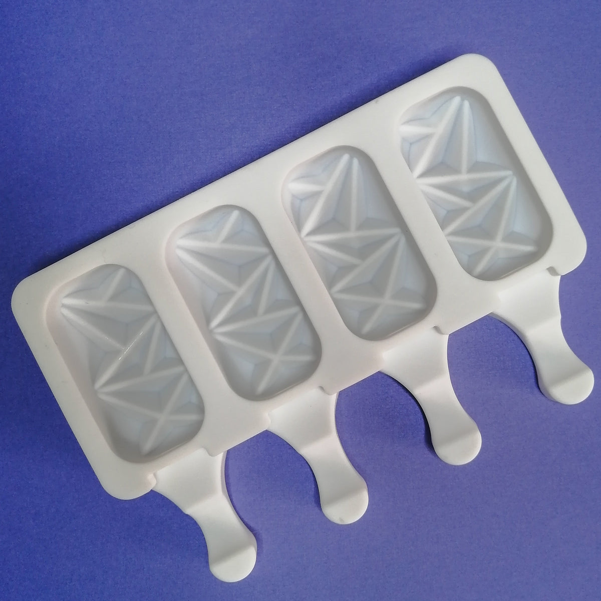 Silicone Diamond Gem Cakesicle Mould – Iced