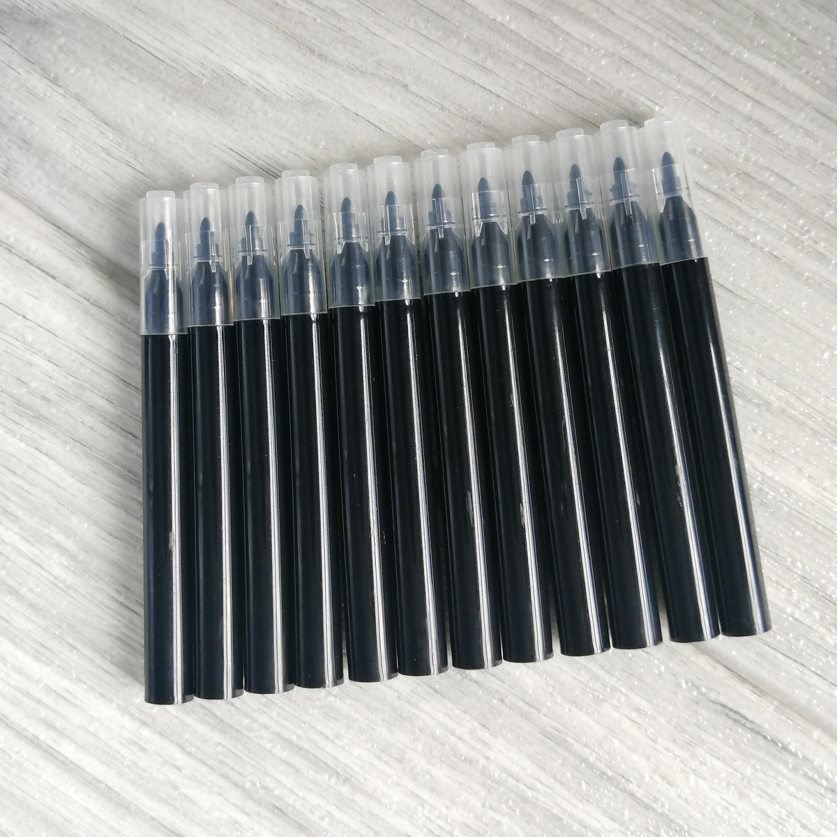 Mini Edible Markers - BLACK PACK OF 12 – Iced